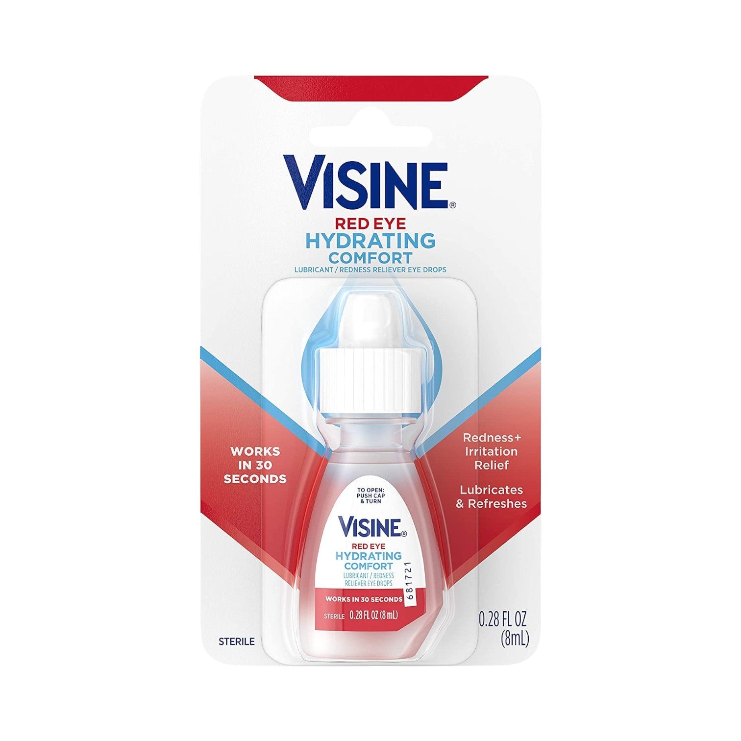 Eye Drops Visine | 0.28oz – 6 Bottles – Reval Distributor