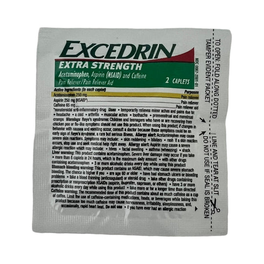 Excedrin Extra Strength 25 Packs 2 CT – Reval Distributor